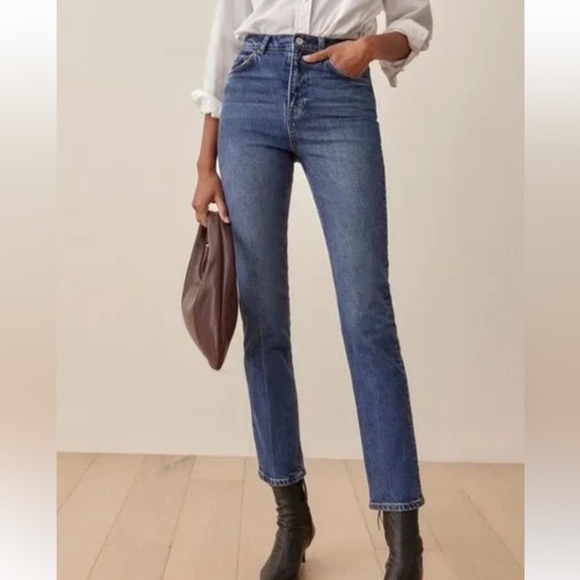 Reformation | Jeans | Reformation Liza Straight Jean Jamaica 25 | Poshmark
